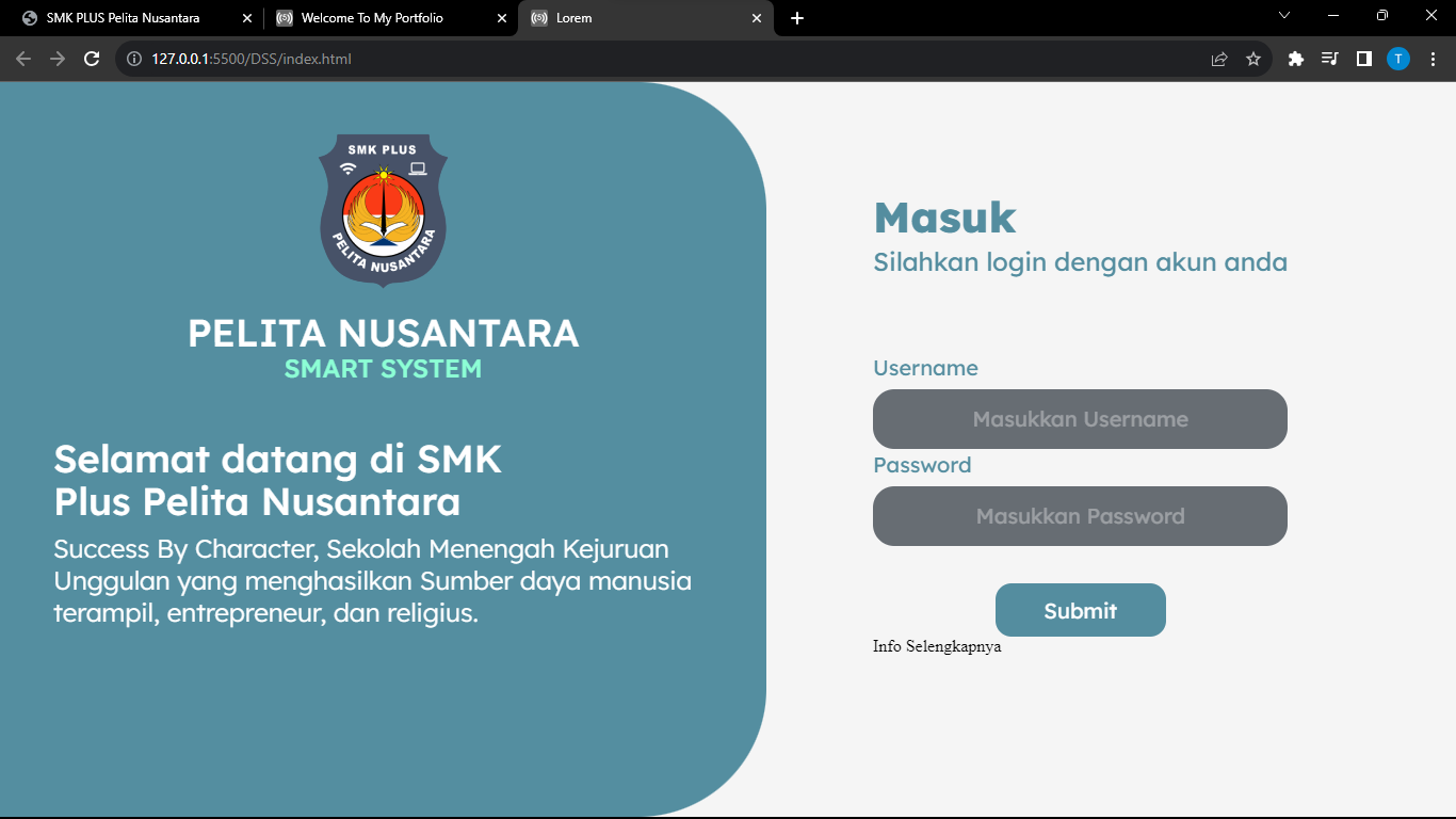 Welcome To My Portfolio